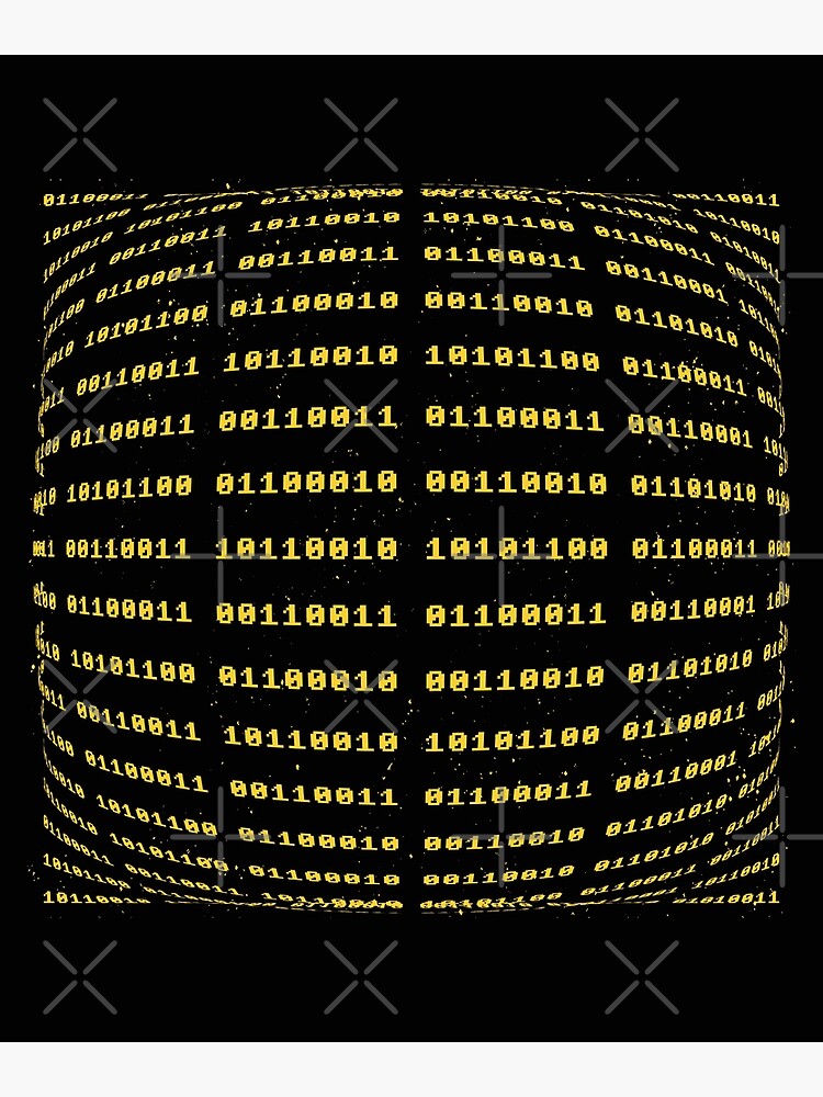 "binary code" Poster for Sale by DerSenat | Redbubble