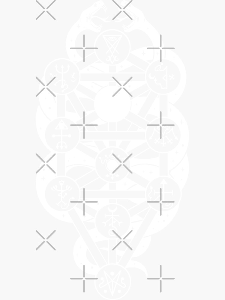 "qliphoth" Sticker for Sale by OmelaOccult | Redbubble