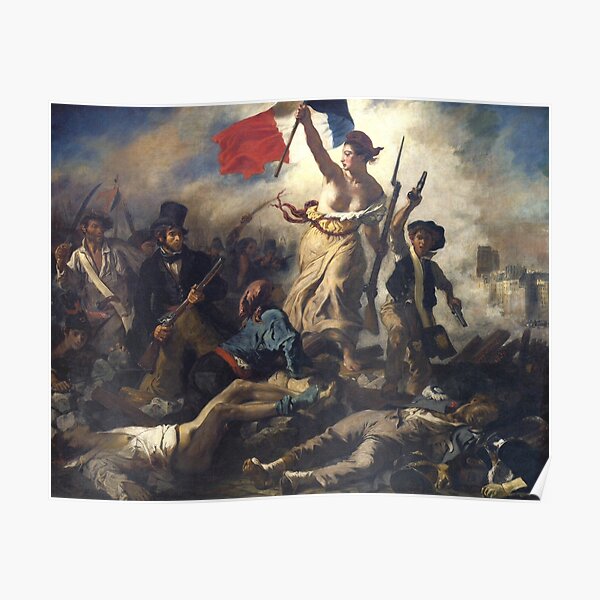 "Liberty Leading the People - 1830 - Eugène Delacroix - French ...