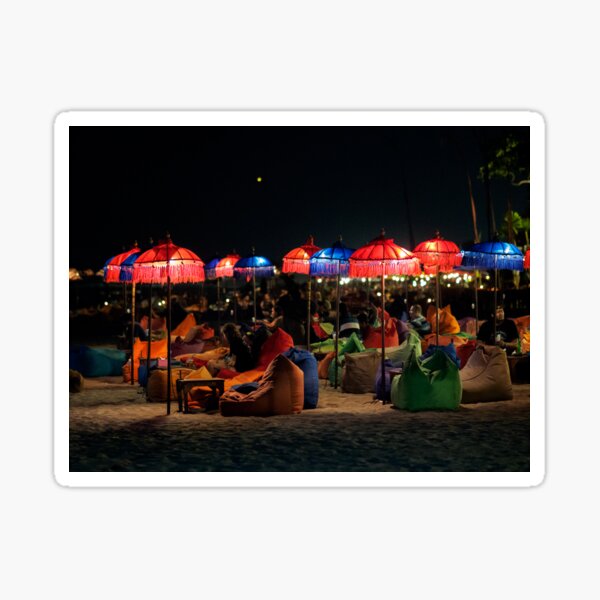 "Double Six Beach Bar" Sticker by khp-photo | Redbubble