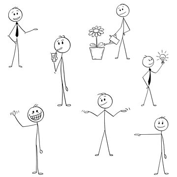 "~ Stickman sticker pack " Sticker for Sale by sahereative-03 | Redbubble