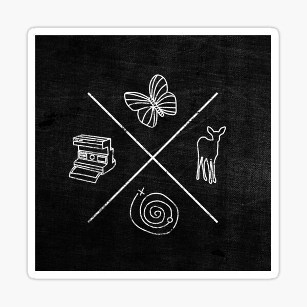 "Life is Strange Symbols" Sticker for Sale by Drawirm | Redbubble