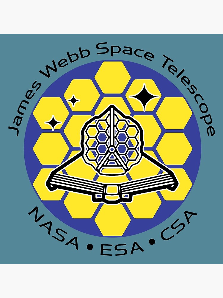 Impression photo « NASA JWST James Webb télescope spatial logo nid d ...