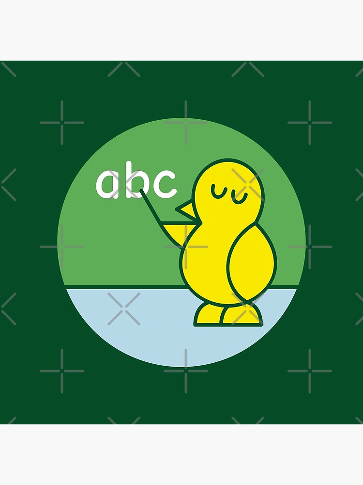 "Little Teacher Duck" Poster for Sale by wombatbiscuits | Redbubble