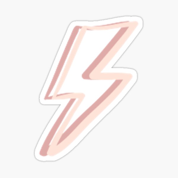 "Lightning Strike" Sticker by Kenzaham | Redbubble
