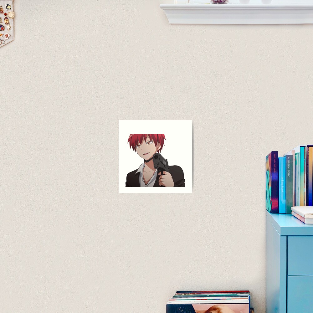 "Karma Akabane gun" Art Print for Sale by snailhunter66 | Redbubble