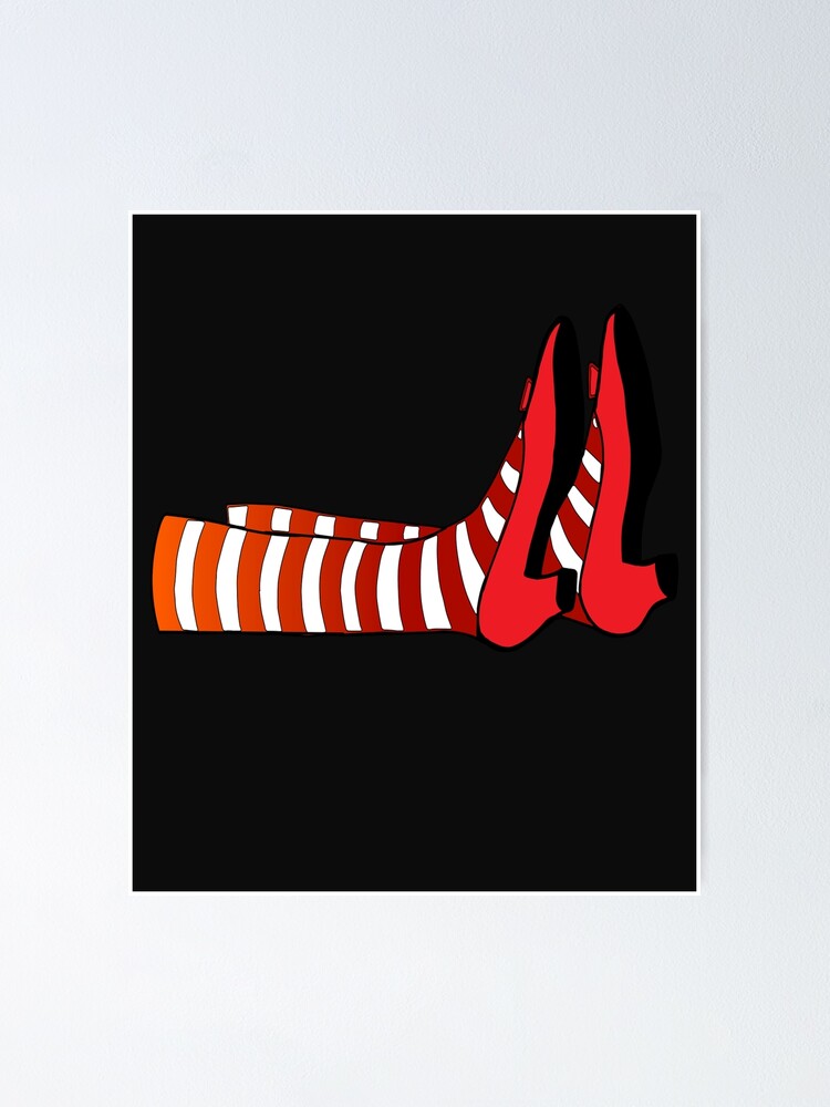 "Wicked Witch of the West Legs Wizard of Oz" Poster for Sale by ...