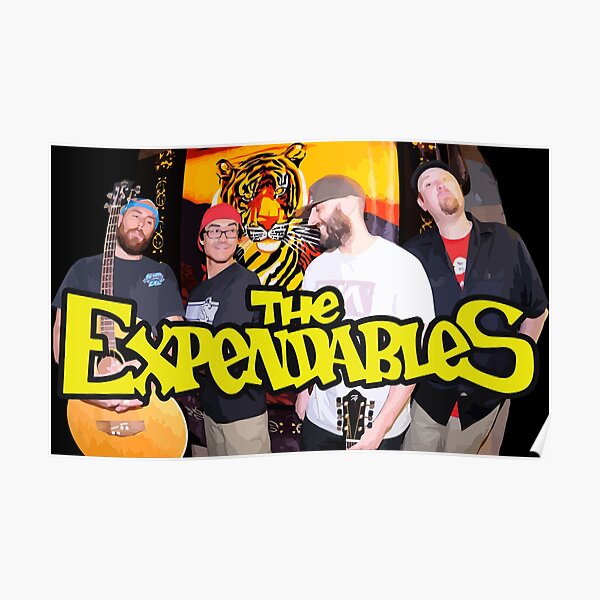 "dongeng-The-Expendables-band-ceritane" Poster for Sale by venad ...