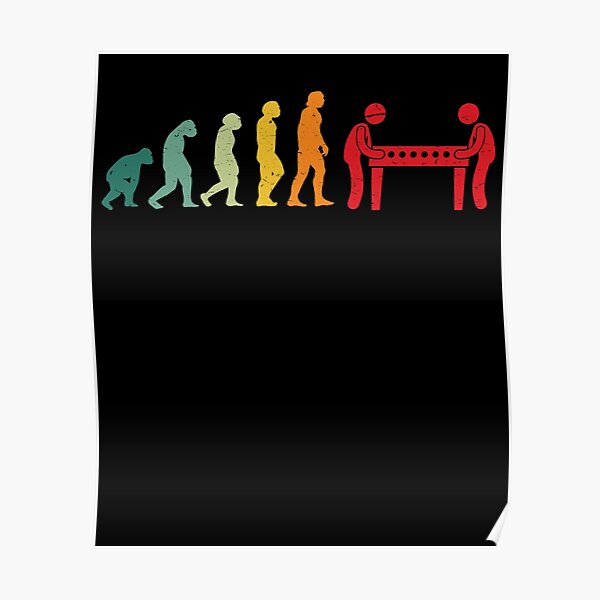 "Table Soccer Foosball" Poster by CP-Designs | Redbubble