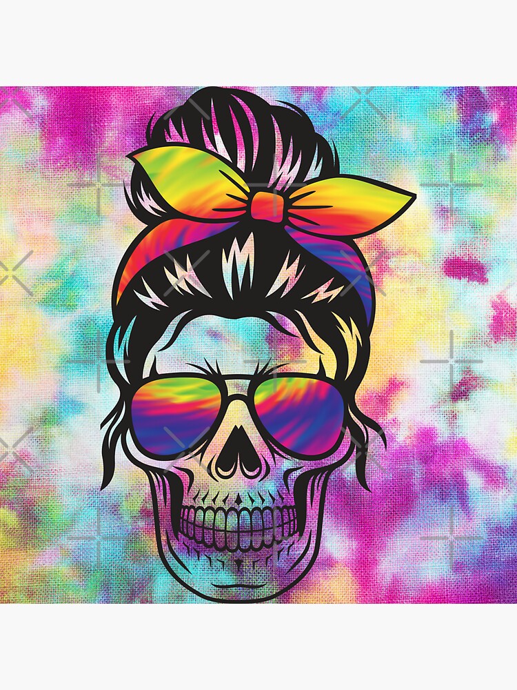 "Female Skull" Sticker for Sale by Mendallon | Redbubble