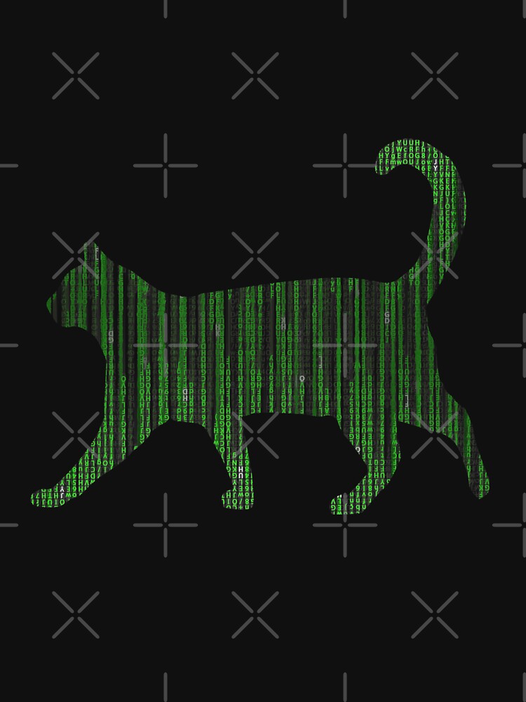 "Matrix cat" Essential T-Shirt for Sale by ARTDAMPLUS | Redbubble