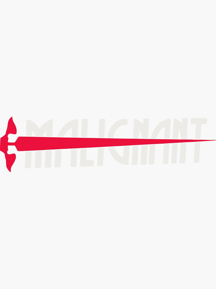 "Malignant (High Quality Logo - III)" Sticker for Sale by amon-tees ...