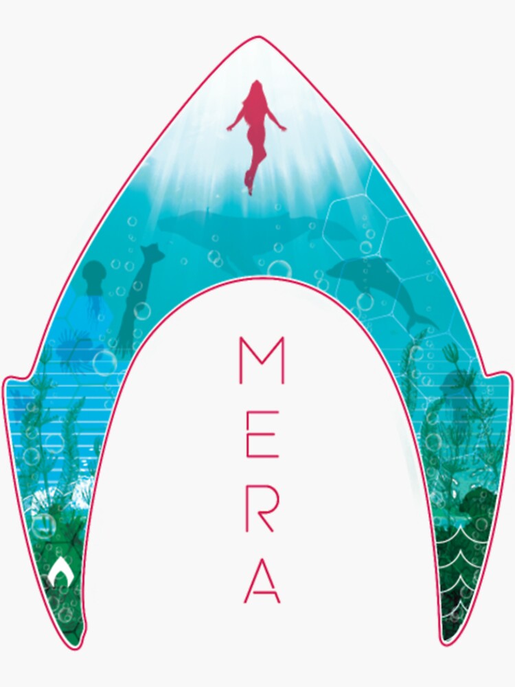 "Jason Momoa Film Logo Mera Silhouette" Sticker for Sale by aquaman72 ...