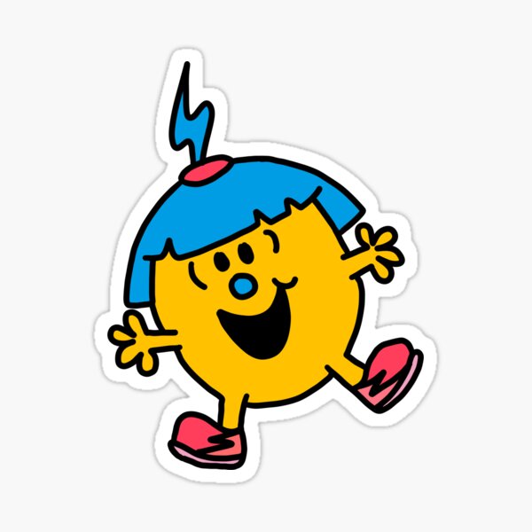"Little Miss Energy " Sticker for Sale by ellenugget | Redbubble