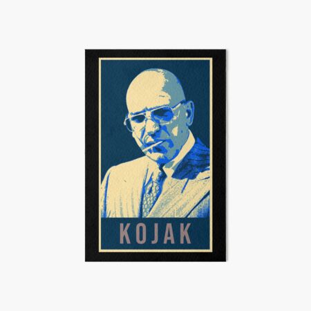 " Illustration Pop Art Kojak" Art Board Print for Sale by VikingZen ...