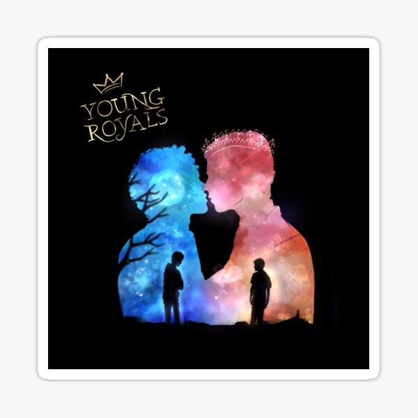 " Young Royals" Sticker for Sale by LunaSilhouette | Redbubble