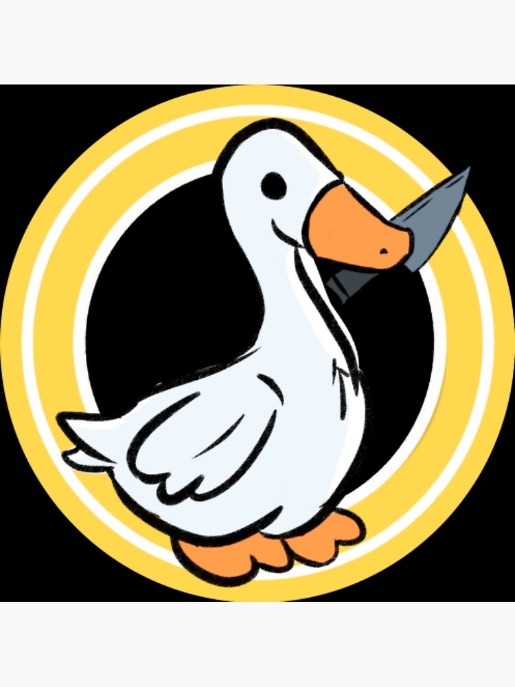 "Goose Knife" Poster for Sale by JayneAva | Redbubble