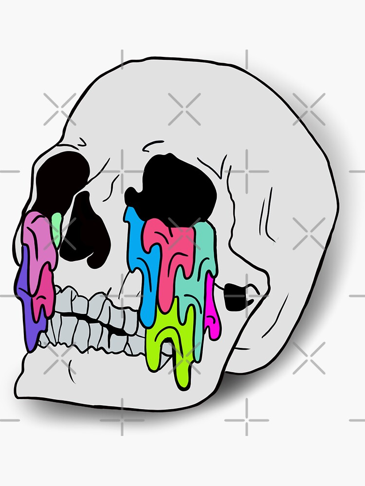 "CRY COLOR" Sticker for Sale by MeaganBragwell | Redbubble