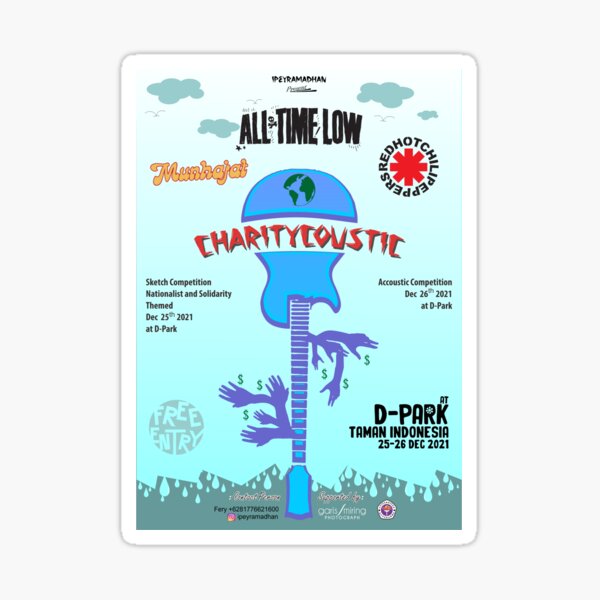 "Design Flyer Gigs - Costume Made by Request" Sticker for Sale by ...