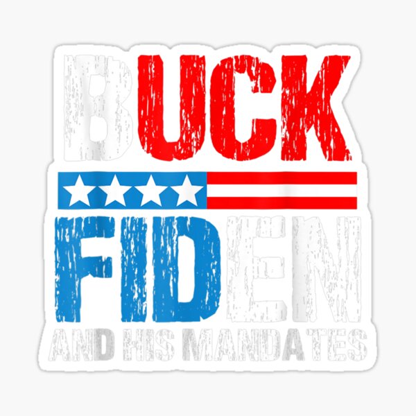 " Buck Fiden And His Mandates " Sticker for Sale by KulkarnielBasan ...