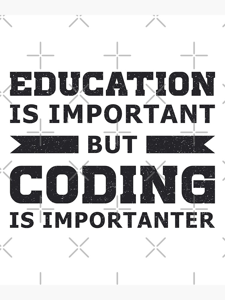 "Medical Coder Coding Is Importanter ICD Programmer" Poster for Sale by tshirtconcepts | Redbubble