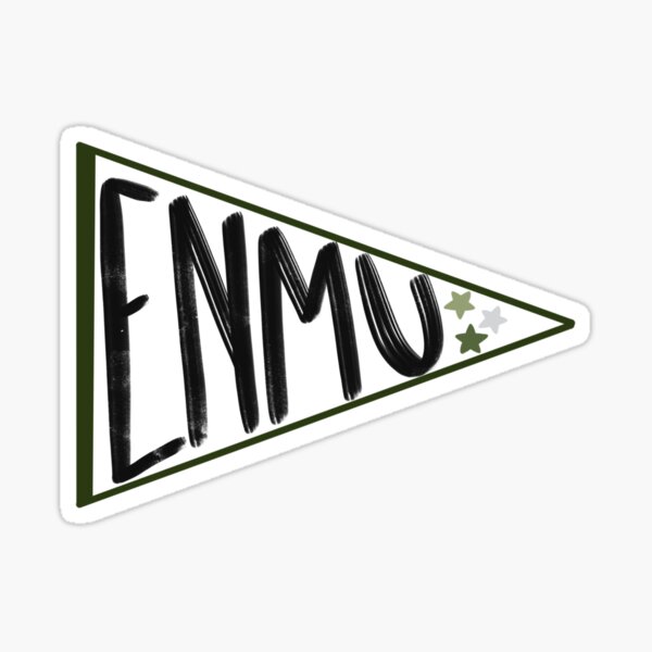 "ENMU pennant" Sticker for Sale by kylie-carter | Redbubble