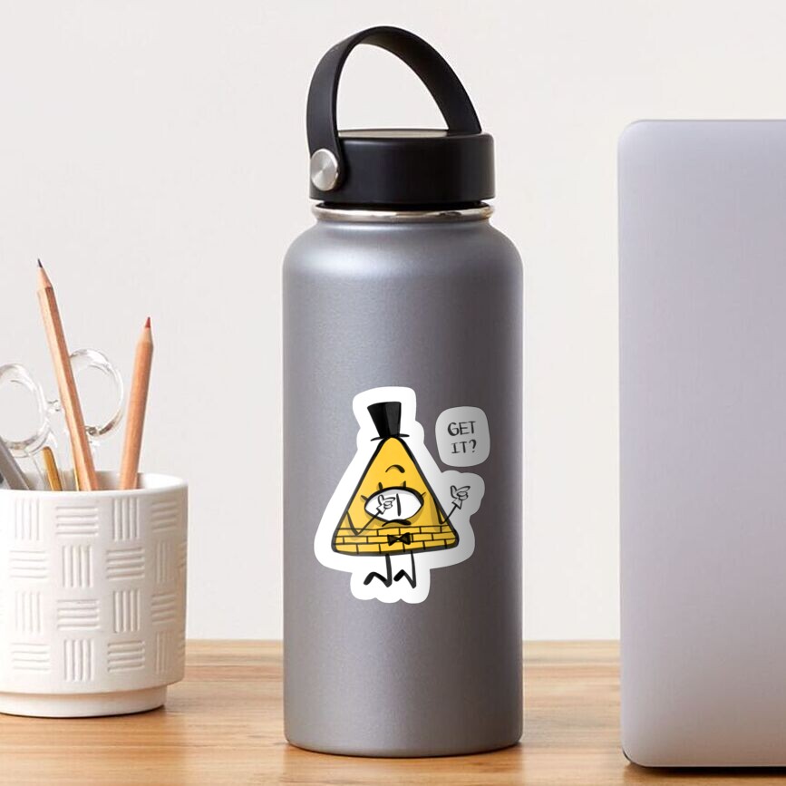 "Bill Cipher Finger Gun" Sticker for Sale by NevaehLi | Redbubble