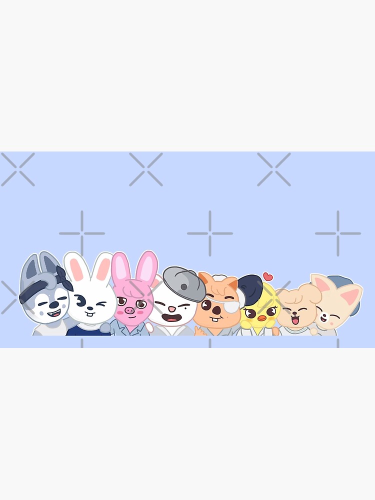 STRAY KIDS (SKZOO) All Members Desk Mats sold by Resentment Smoldering ...