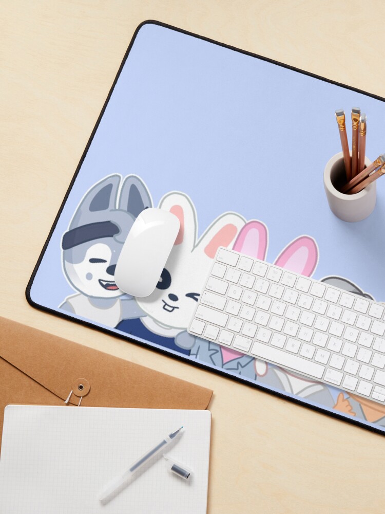 STRAY KIDS (SKZOO) All Members Desk Mats sold by Resentment Smoldering ...