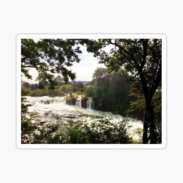 "Nature river" Sticker for Sale by Illium21 | Redbubble