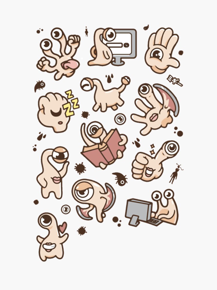 "Migi parasyte Essential " Sticker for Sale by YoiBox | Redbubble