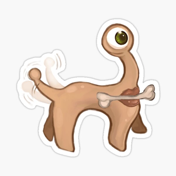 "Migi Wagging Tail " Sticker for Sale by YoiBox | Redbubble
