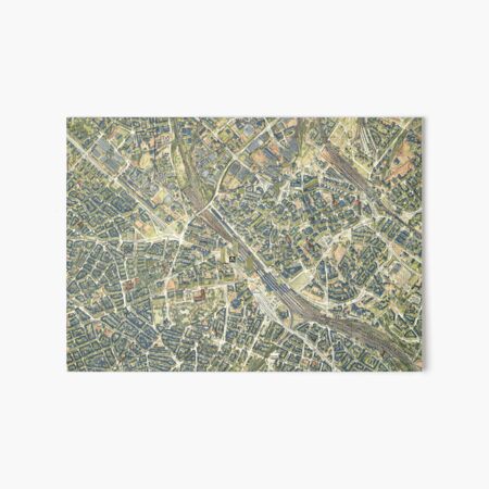 "Vintage Map of Essen, Germany" Art Board Print for Sale by gin-nek ...