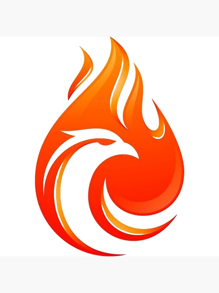 "Burn fire bird" Poster for Sale by DZOSUA | Redbubble
