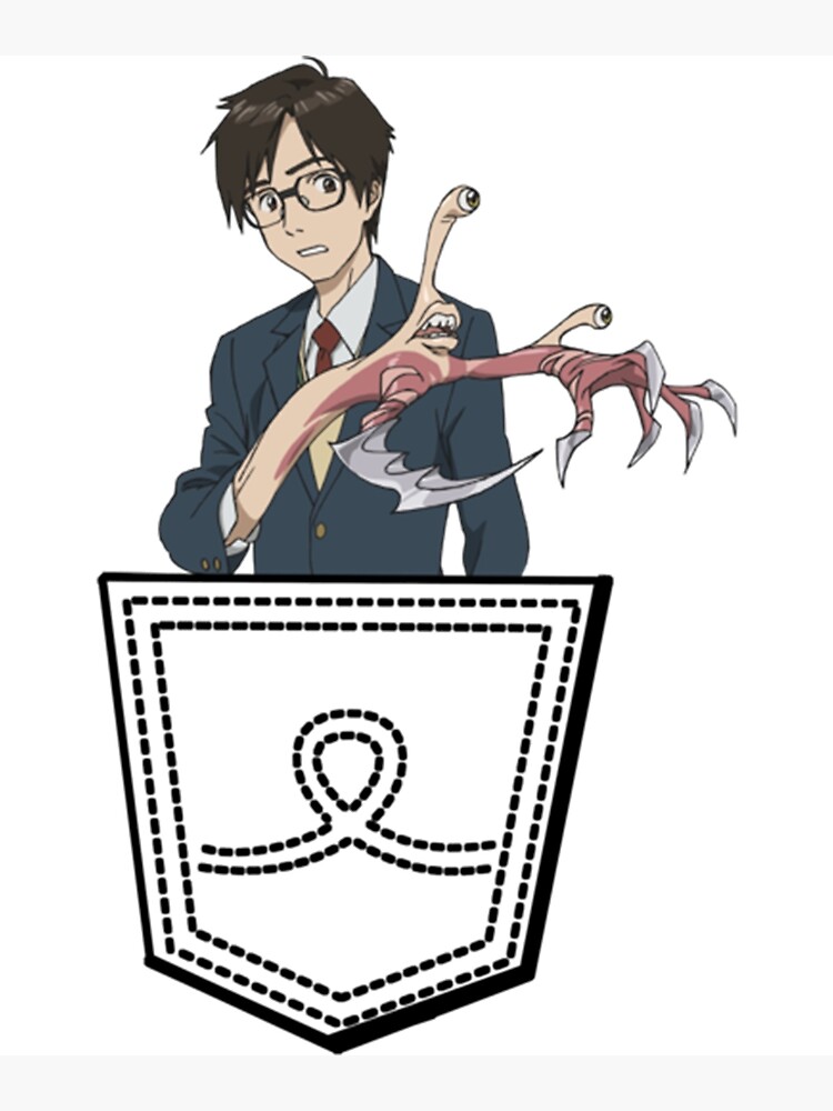 "Parasyte Essential " Poster for Sale by WeebEssentials1 | Redbubble