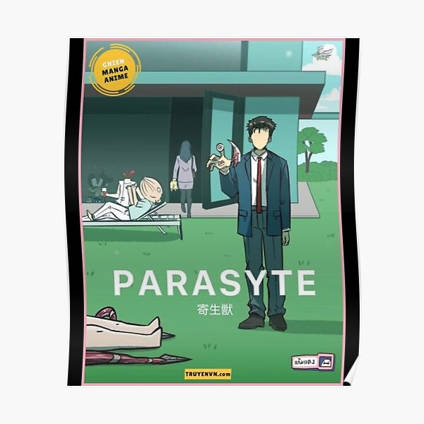 "parasyte manga cover " Poster for Sale by WeebEssentials1 | Redbubble