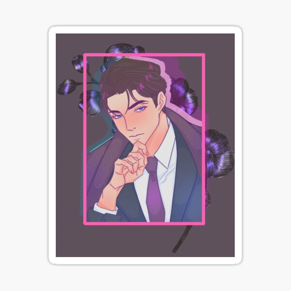"BJ Alex MD Manga manhwa Dark version" Sticker for Sale by Yvainegeline ...