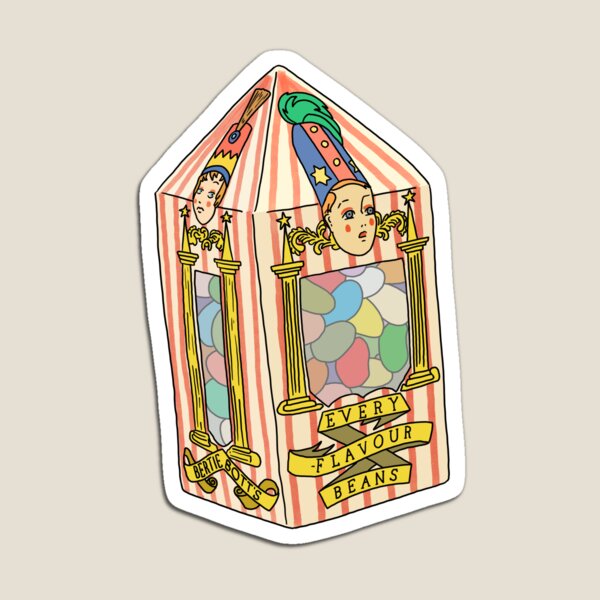 "Every Flavour Beans" Magnet for Sale by thebcarts | Redbubble