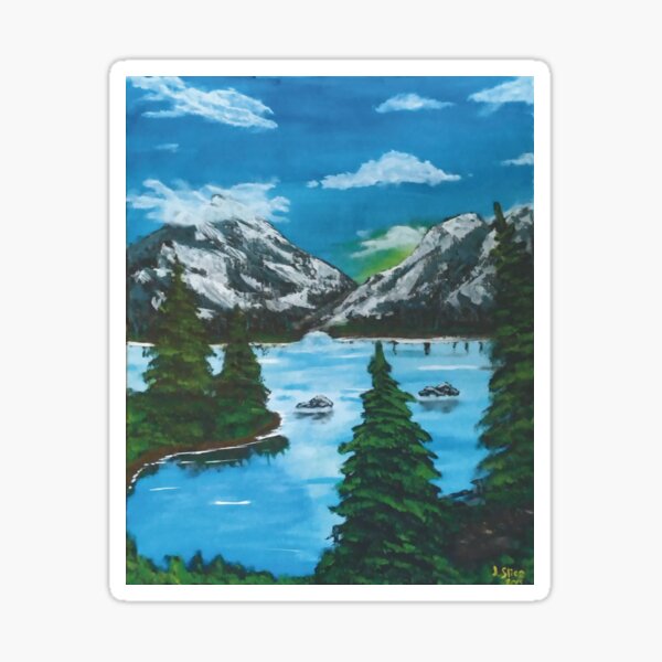 "Sunrise Peek" Sticker for Sale by JStanStudio | Redbubble