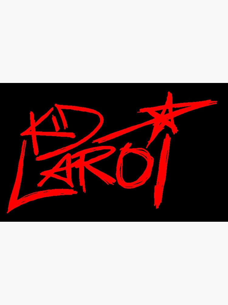 "Red logo the kid laroi" Poster for Sale by jarevanek | Redbubble