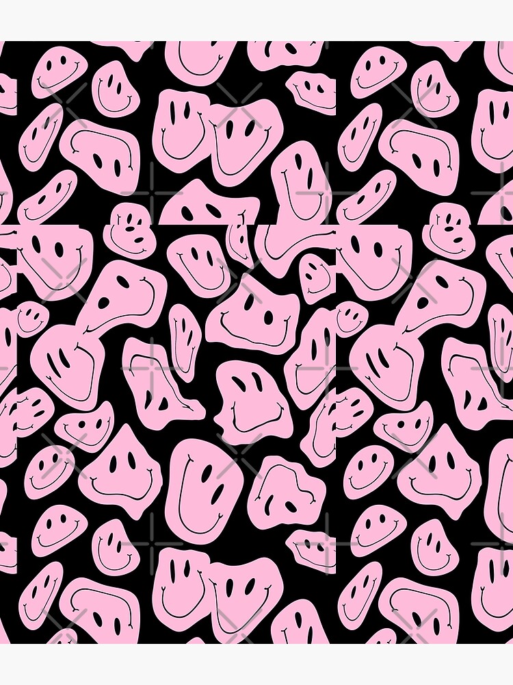 Drippy Melting Smiley - Light Pink Backpack sold by Israfil Bayramov ...