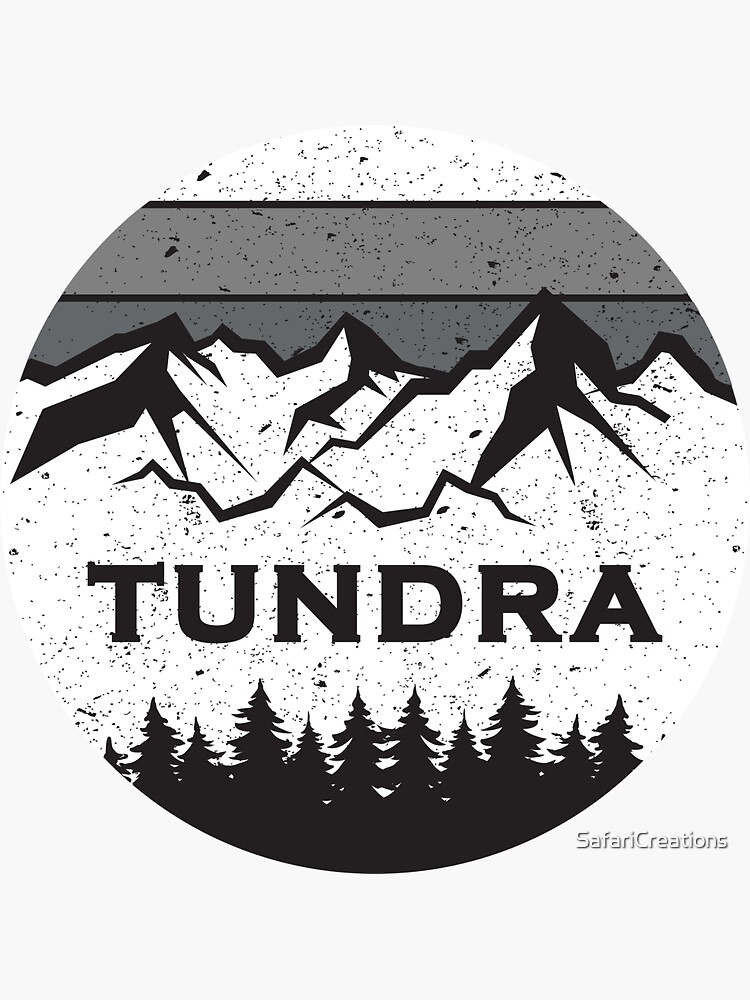 "Tundra Wilderness" Sticker for Sale by SafariCreations | Redbubble