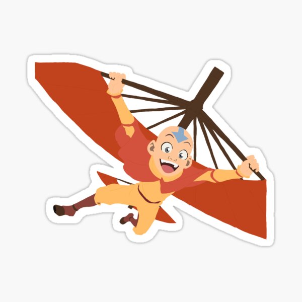 "Aang" Sticker for Sale by vpittore | Redbubble