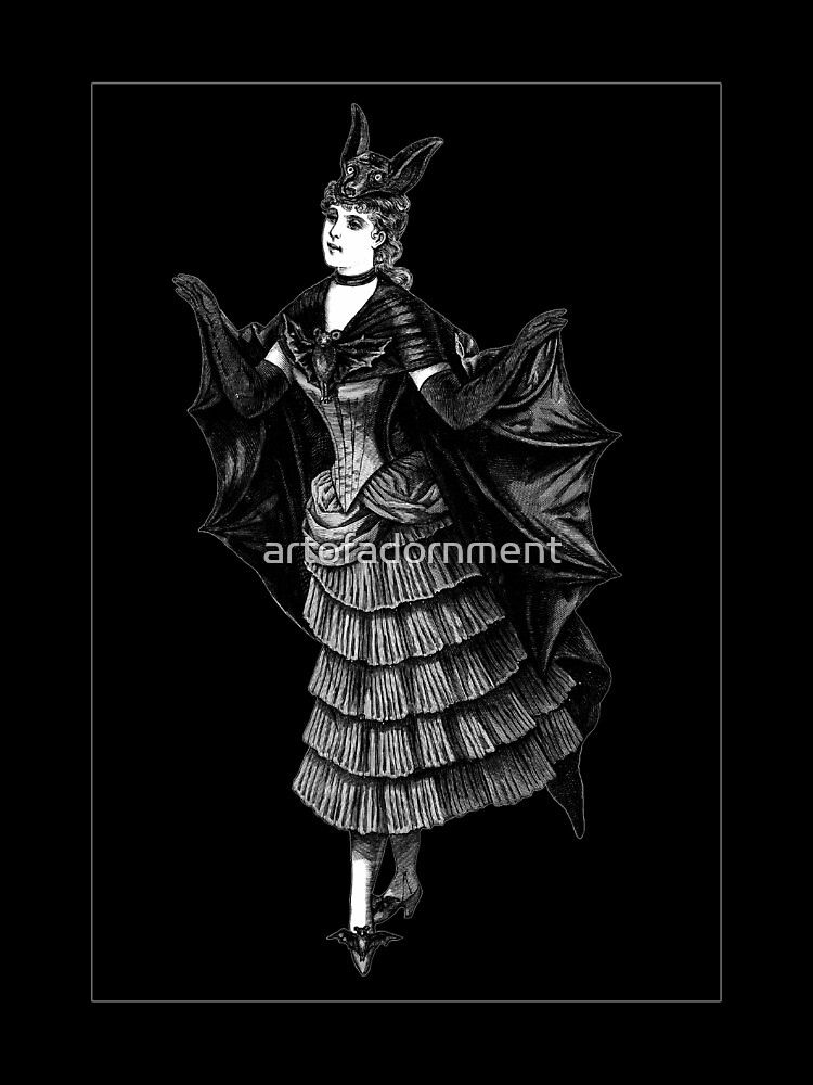 "Victorian Bat" Poster for Sale by artofadornment | Redbubble