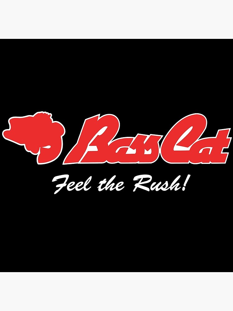 "Bass Cat Logo" Poster for Sale by CallysShop | Redbubble
