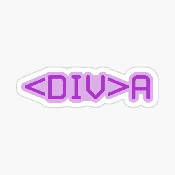 "Programmer girl - Diva" Sticker for Sale by nanarts | Redbubble