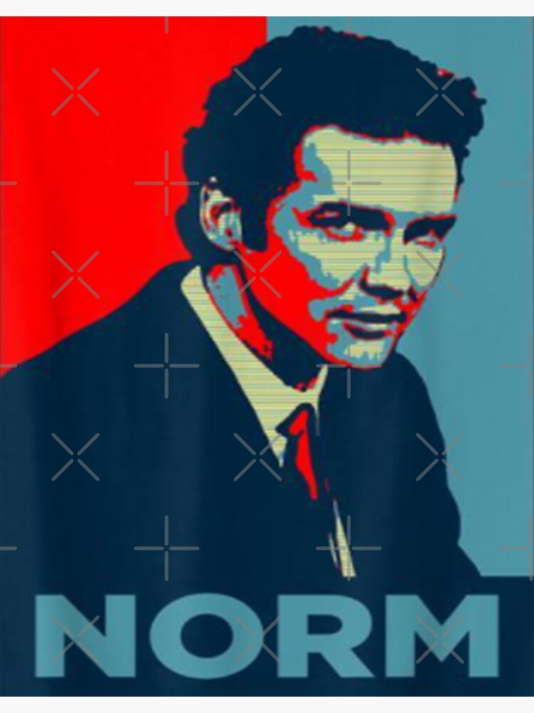 "NORM " Sticker for Sale by LighterFun | Redbubble