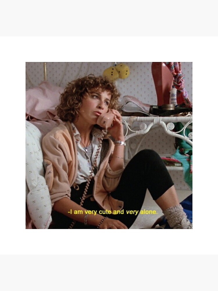 "I am very cute and very alone" Poster by inspiredtiger | Redbubble