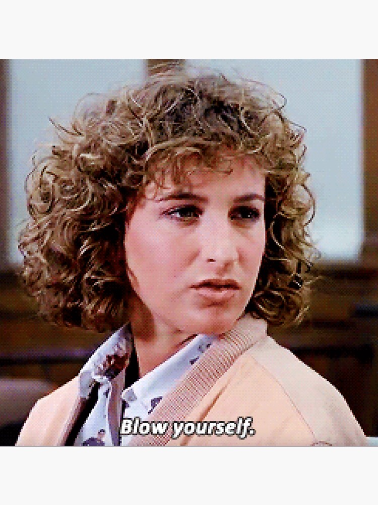 "jeanie bueller quote" Sticker for Sale by inspiredtiger | Redbubble