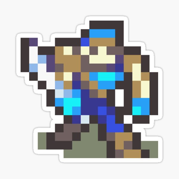 "Mercenary Sprite" Sticker for Sale by SpriteGuy95 | Redbubble
